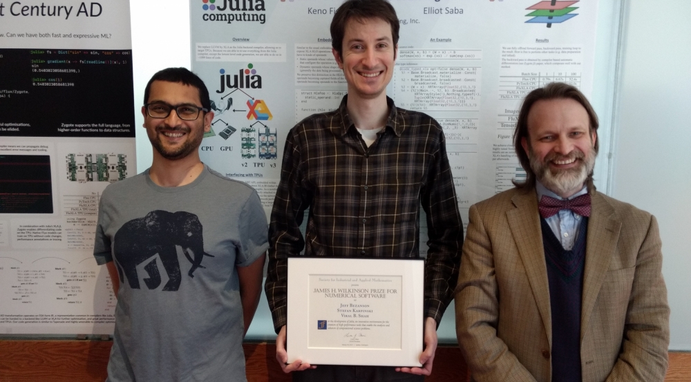 Wilkinson Prize goes to developers of flexible Julia programming language | MIT Lincoln Laboratory